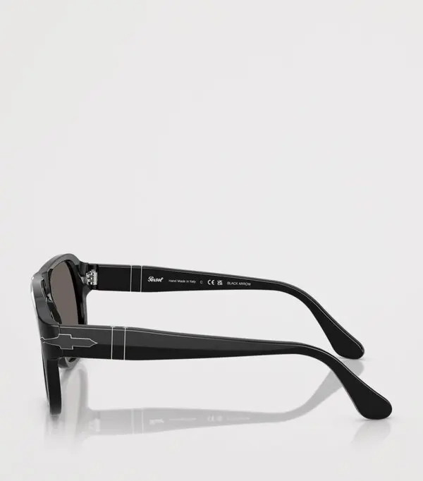 Persol Acetate Jean Rectangle Sunglasses