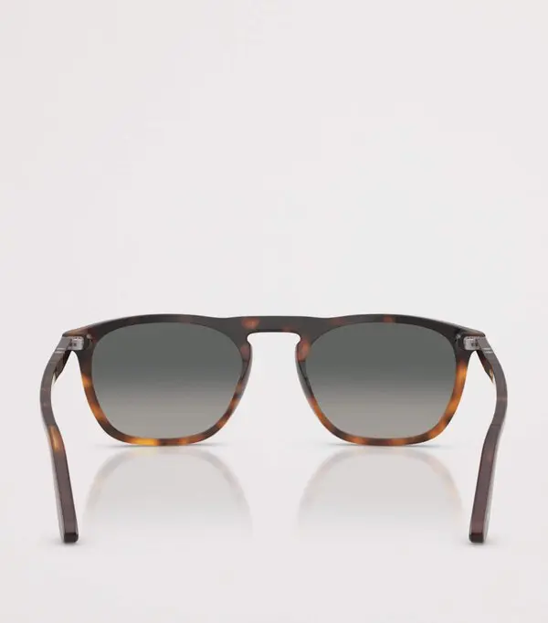 Persol Tortoiseshell Square Frame Sunglasses