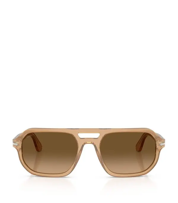 Persol Guido Pillow Sunglasses - Brown
