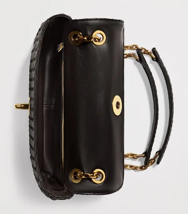 Bottega Veneta Leather Madison Shoulder Bag - Brown