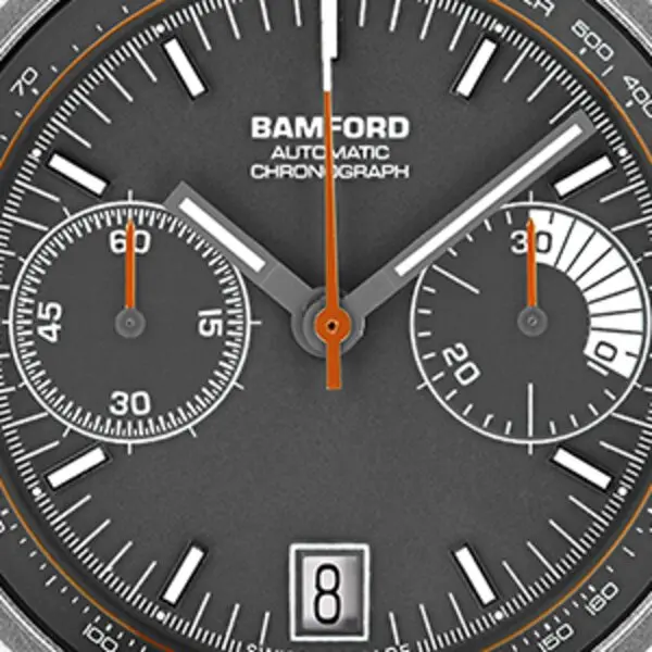 BAMFORD LONDON B347 Titanium Monopusher Chronograph Watch