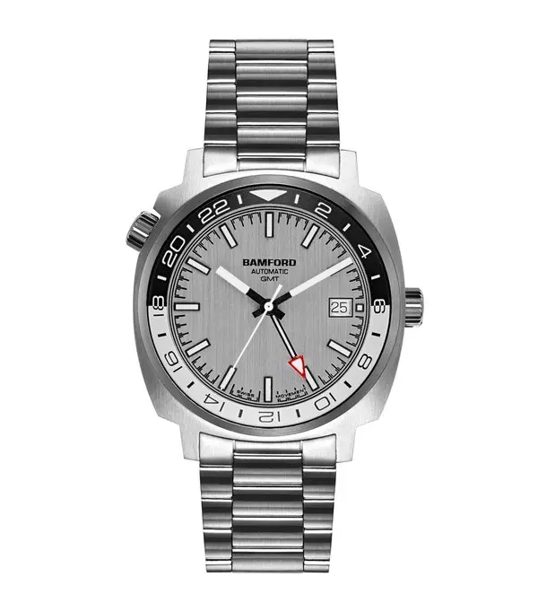 BAMFORD LONDON Stainless Steel Gmt Watch - Grey