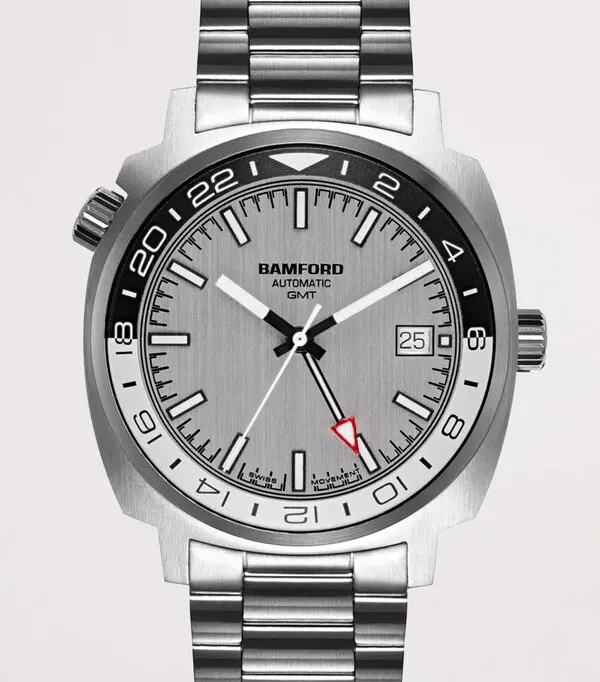 BAMFORD LONDON Stainless Steel Gmt Watch