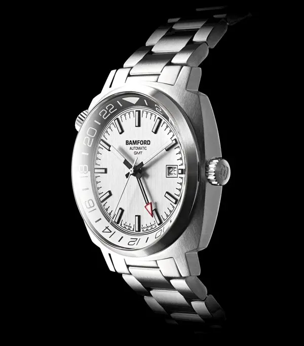 BAMFORD LONDON Stainless Steel Gmt Watch