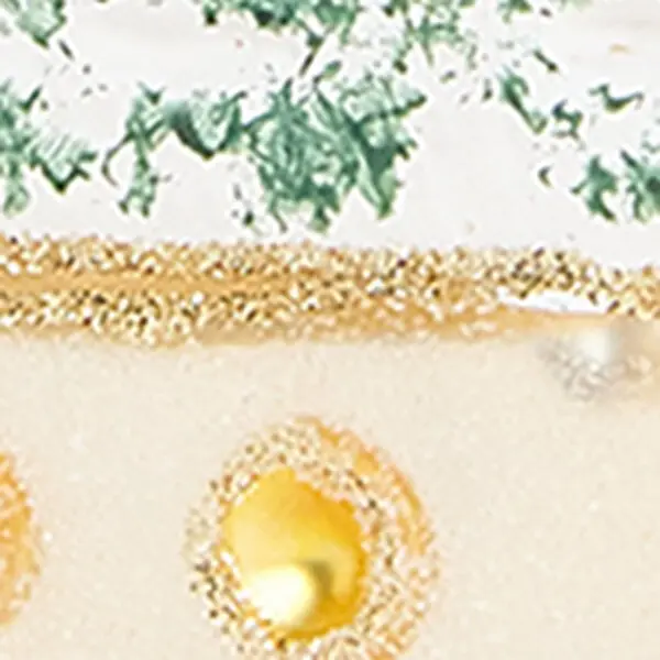 Harrods Glass Triple Cheese Tree Decoration