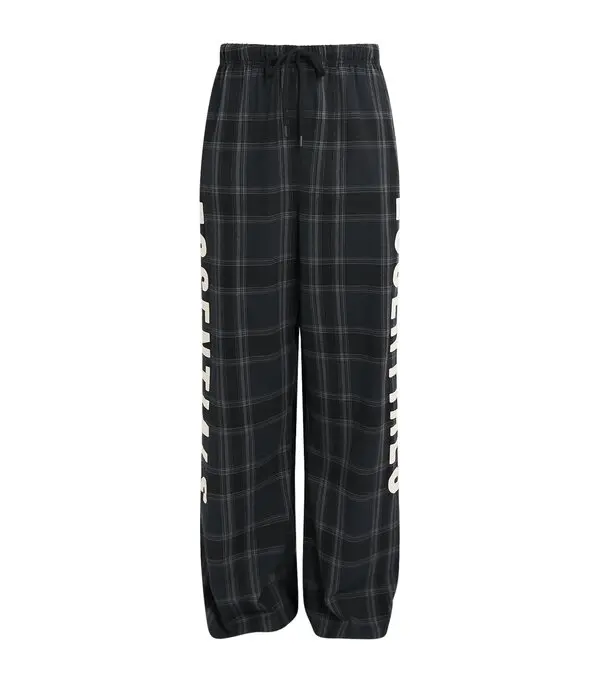 Fear Of God Flannel Check Lounge Trousers