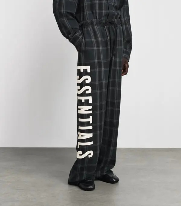Fear Of God Flannel Check Lounge Trousers
