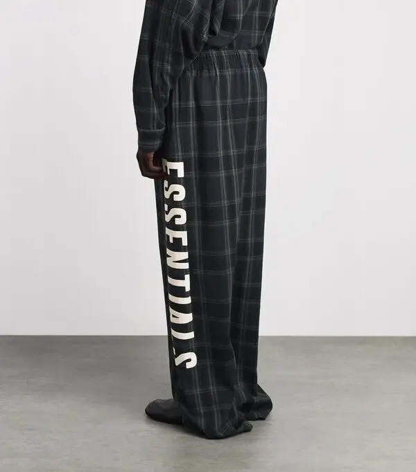 Fear Of God Flannel Check Lounge Trousers