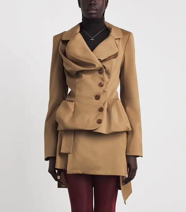 VIVIENNE WESTWOOD Virgin Wool Drunken Jacket