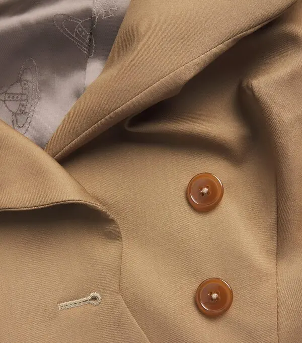 VIVIENNE WESTWOOD Virgin Wool Drunken Jacket