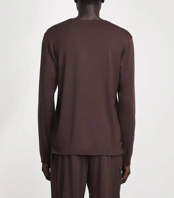 HOMEBODY Long-sleeve Lounge T-shirt