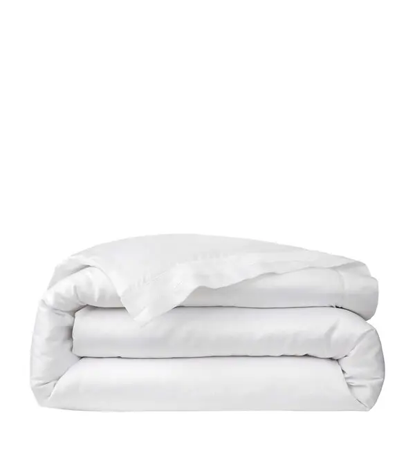 Ralph Lauren Cotton Sateen Alistair Duvet Cover - White