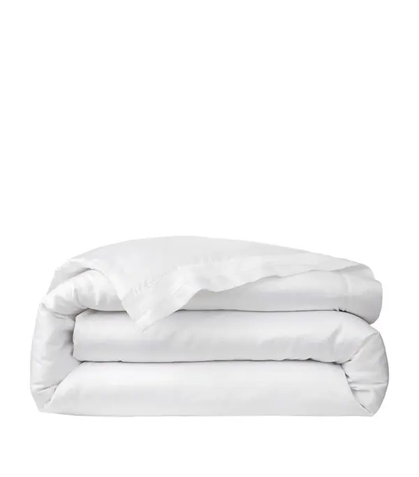 Ralph Lauren Cotton Sateen Alistair Duvet Cover - White