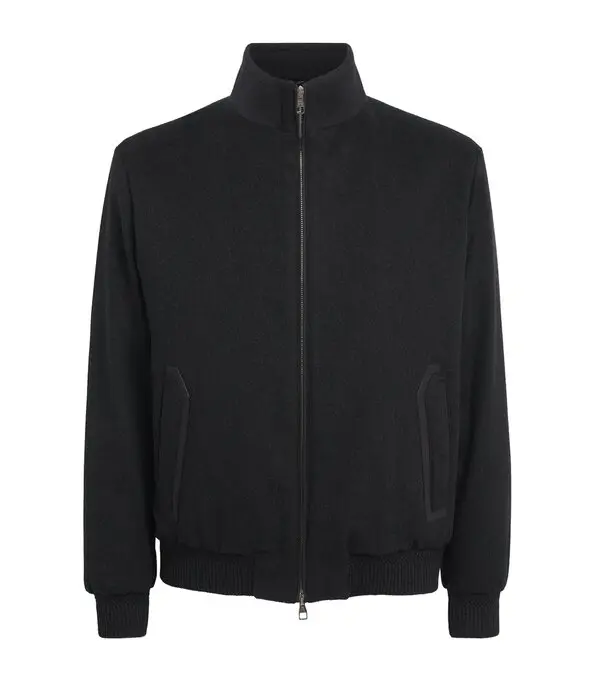 BRETT JOHNSON Cashmere Blouson Jacket