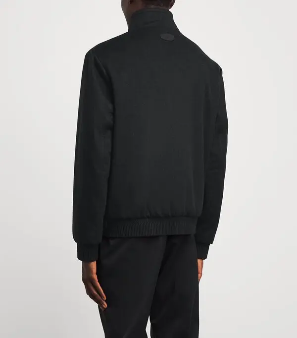 BRETT JOHNSON Cashmere Blouson Jacket