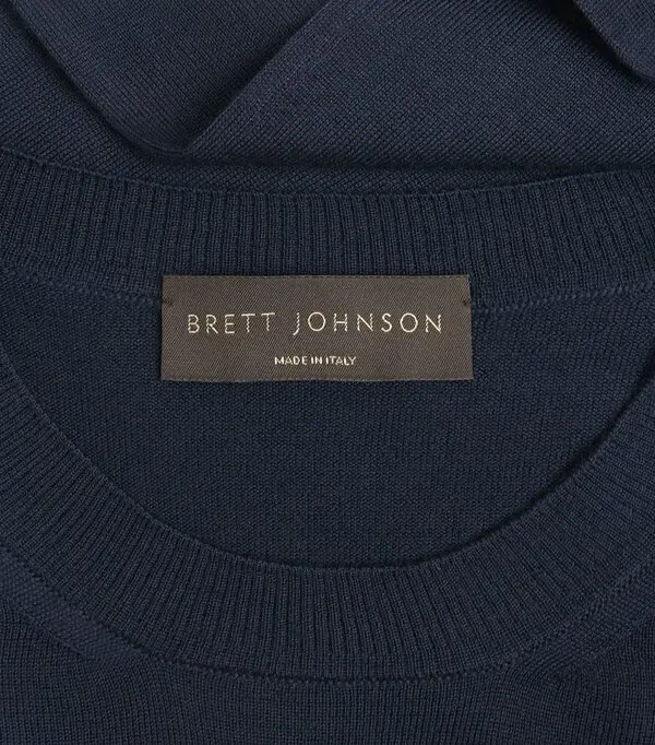 BRETT JOHNSON Cashmere-silk T-shirt
