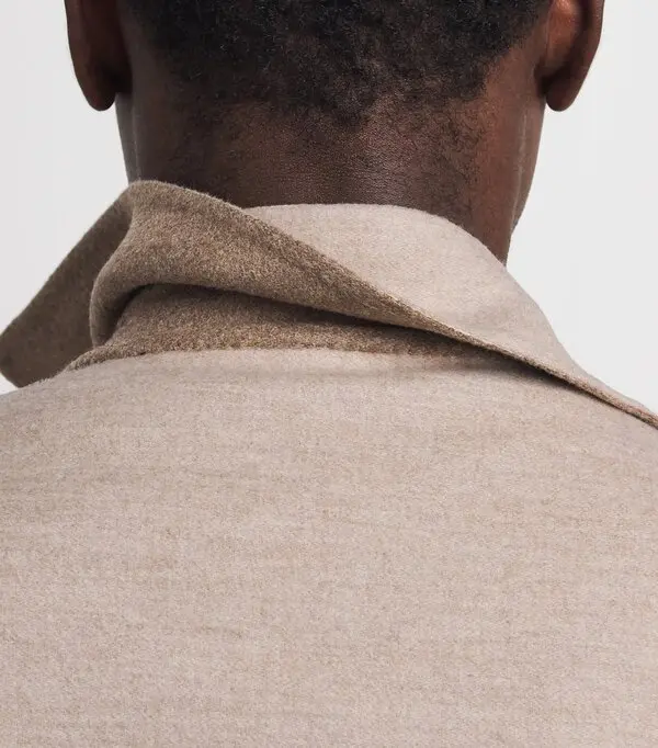 BRETT JOHNSON Cashmere Double-chore Shacket