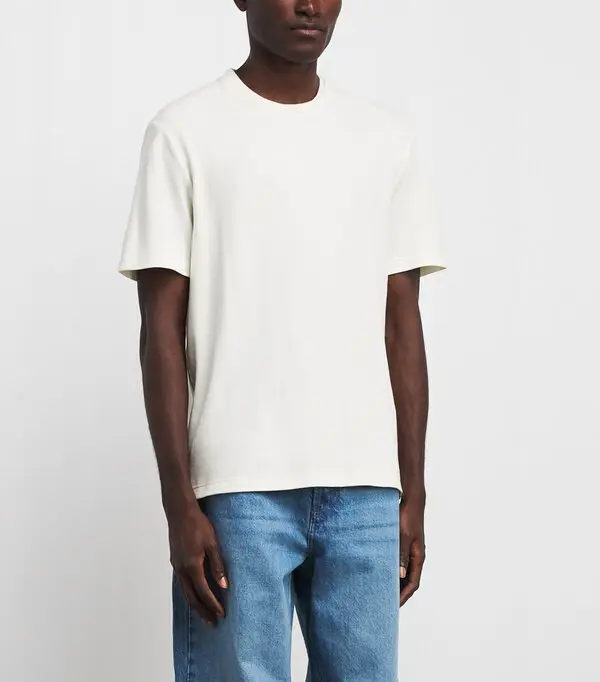 BRETT JOHNSON Cotton-silk-cashmere T-shirt