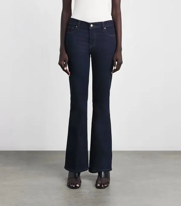 FRAME The Rodeo Low-rise Bootcut Jeans