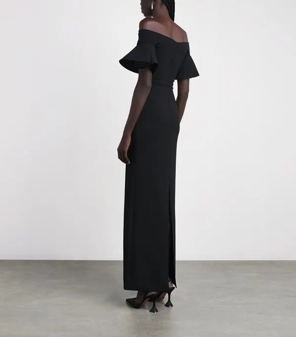 Solace London Off-the-shoulder Cielo Gown