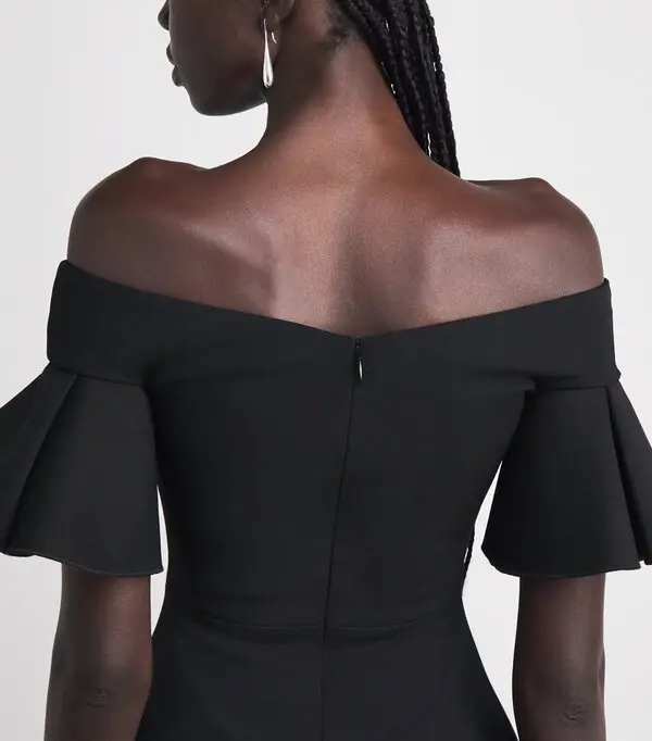 Solace London Off-the-shoulder Cielo Gown