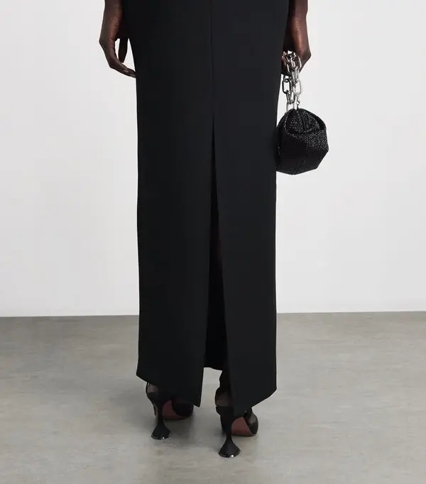 Solace London Off-the-shoulder Cielo Gown - Black