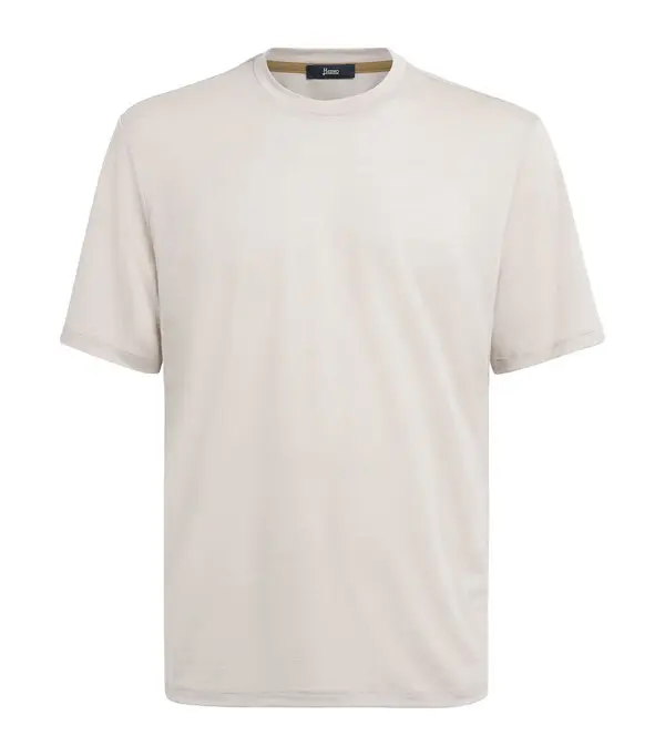 Herno Wool Logo T-shirt