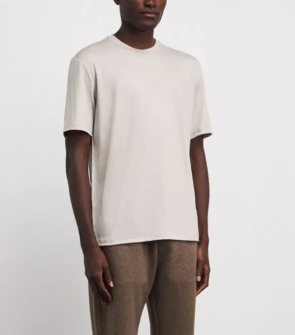 Herno Wool Logo T-shirt