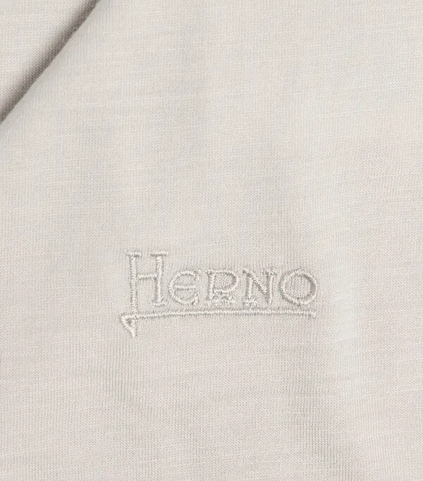 Herno Wool Logo T-shirt