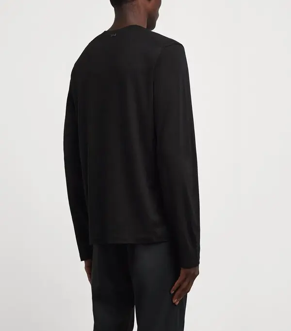 Herno Wool Logo Long-sleeve T-shirt