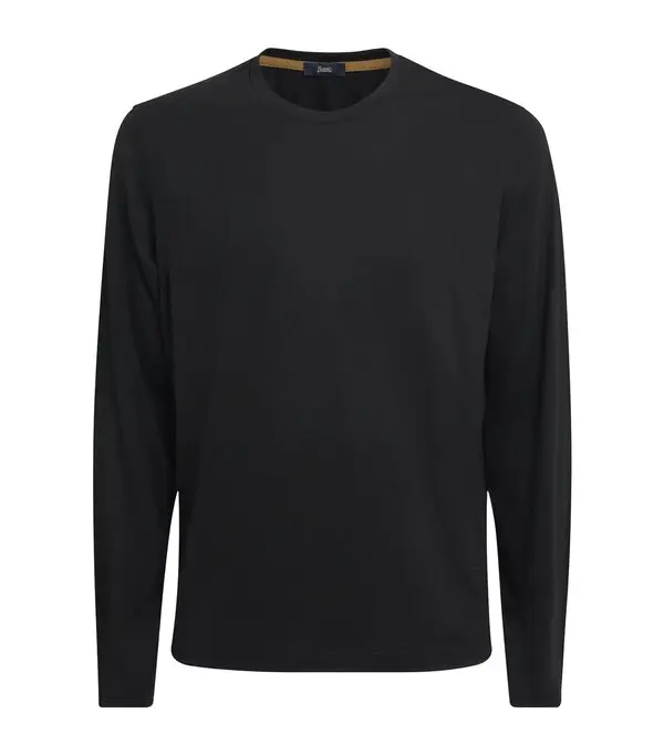 Herno Wool Logo Long-sleeve T-shirt