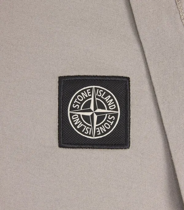 Stone Island Cotton Compass Logo T-shirt