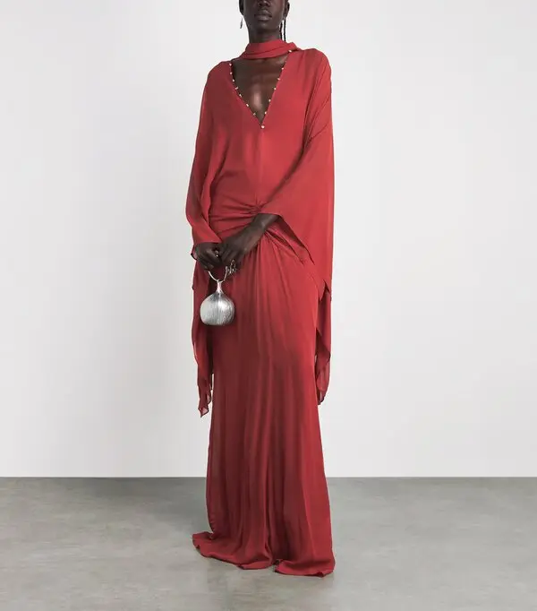 DE LA VALI Florencia Maxi Dress