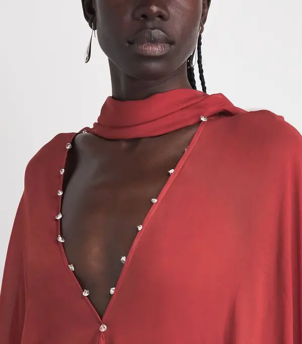 DE LA VALI Florencia Maxi Dress