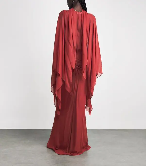 DE LA VALI Florencia Maxi Dress