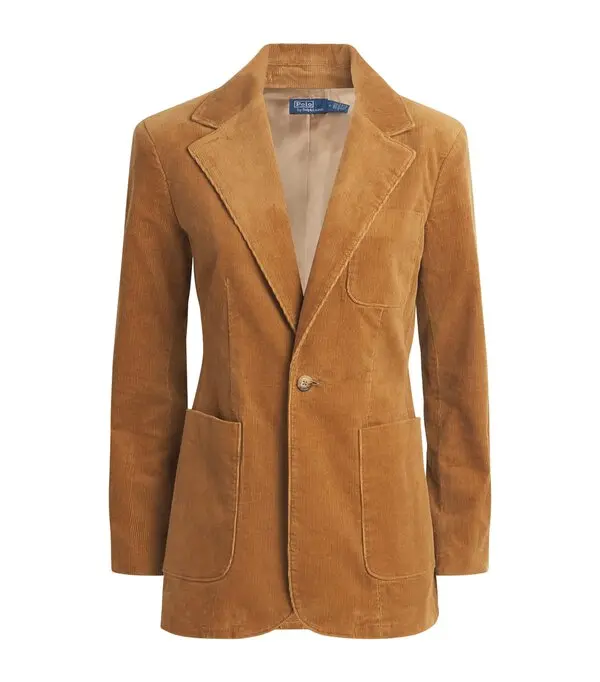 Polo Ralph Lauren Corduroy Single-breasted Blazer