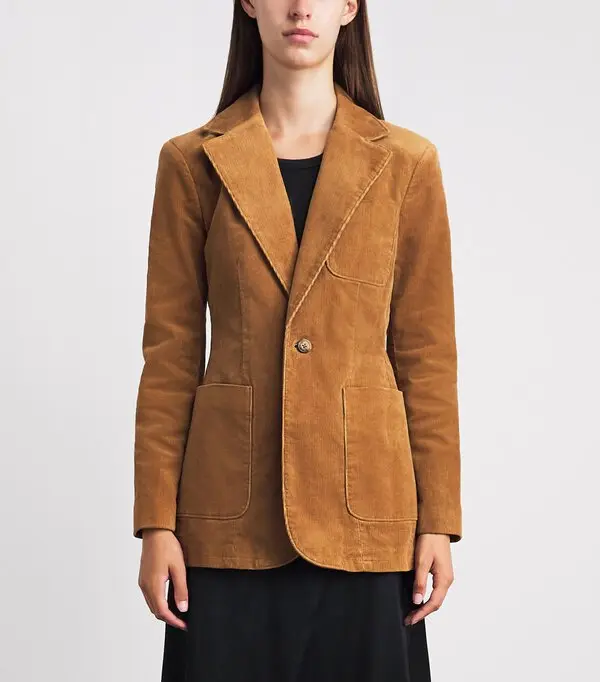 Polo Ralph Lauren Corduroy Single-breasted Blazer