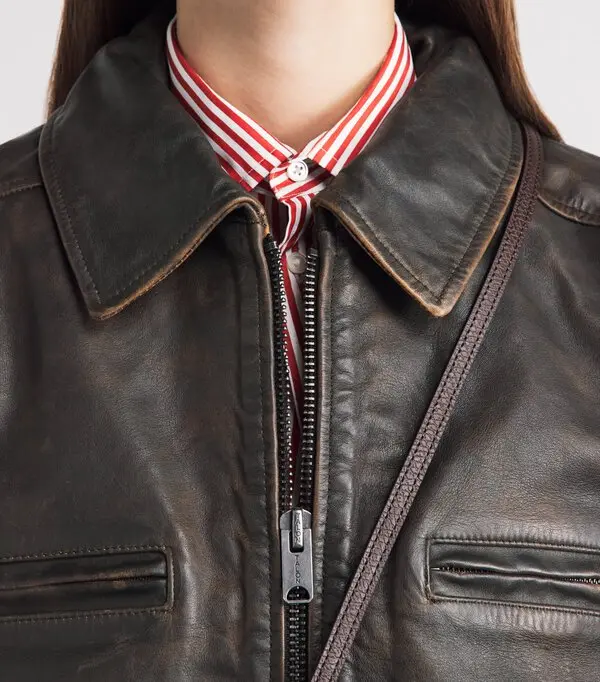 Polo Ralph Lauren Moto Leather Jacket