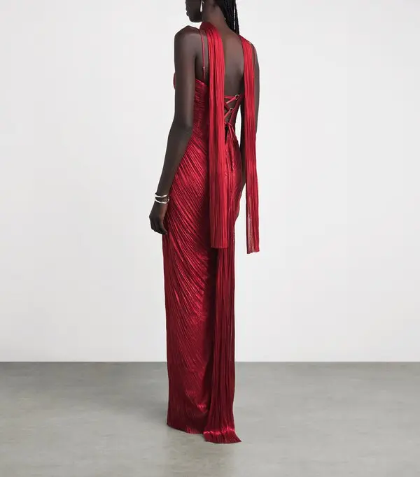 MARIA LUCIA HOHAN Silk Gown - Red