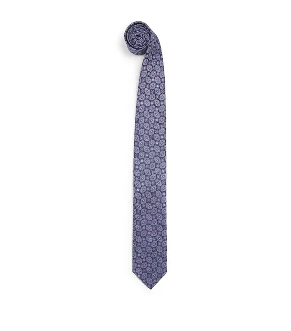 Eton Silk Medallion Tie