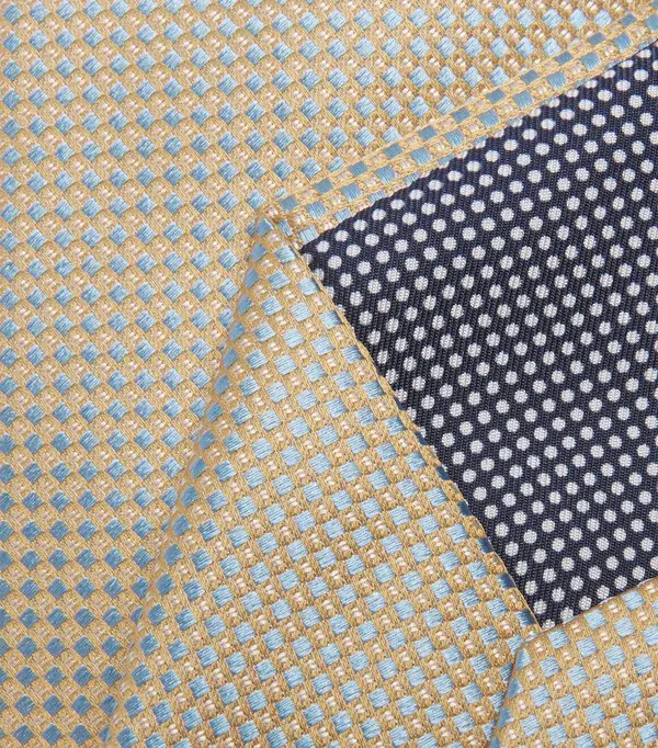 Eton Silk Geometric Tie