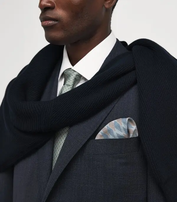 Eton Wool Pocket Square