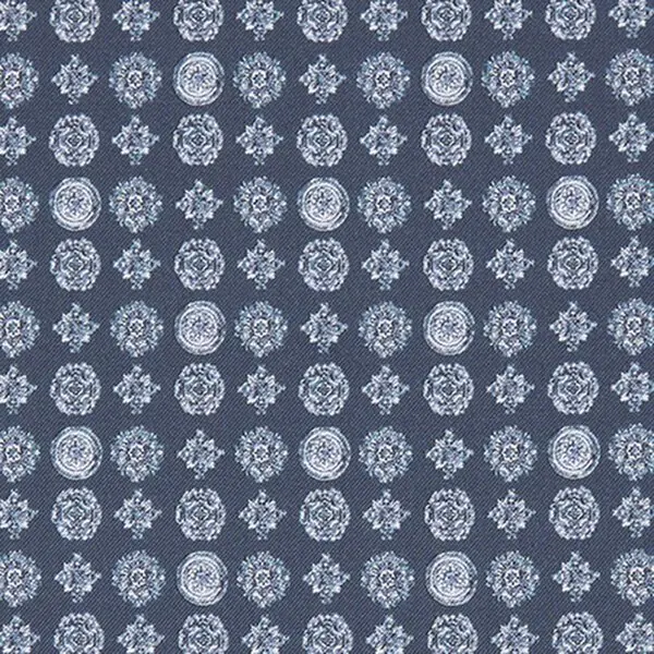 Eton Silk Medallion Pocket Square