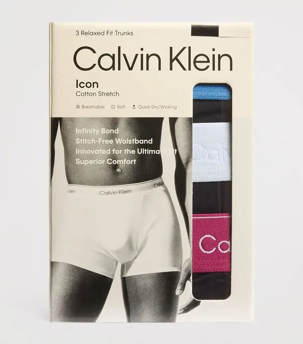 Calvin Klein Stretch-cotton Relaxed Icon Trunks