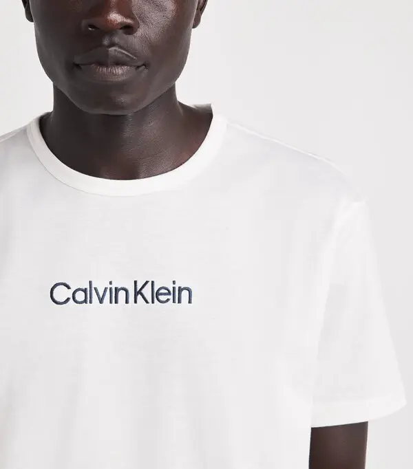 Calvin Klein Cotton Logo Pyjama Top