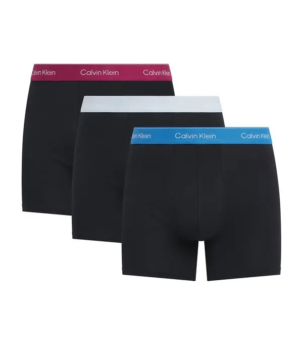 Calvin Klein Stretch-cotton Icon Boxer Briefs - Black