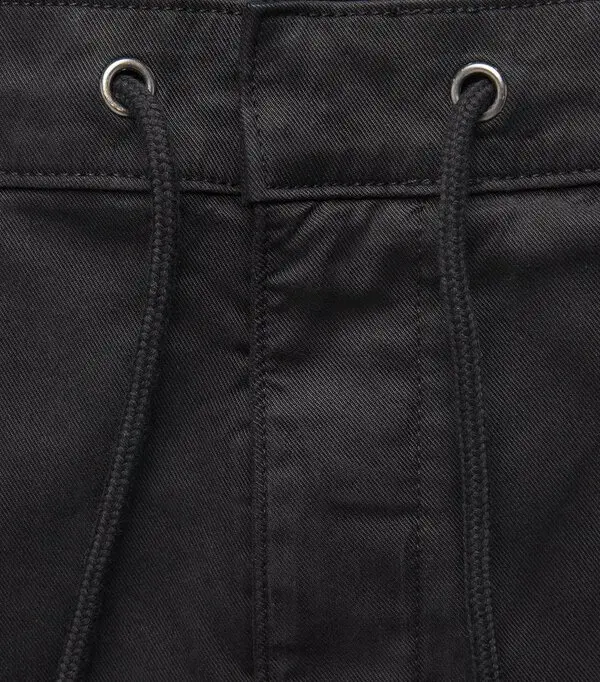 Paige Drawstring Fraser Chinos - Black