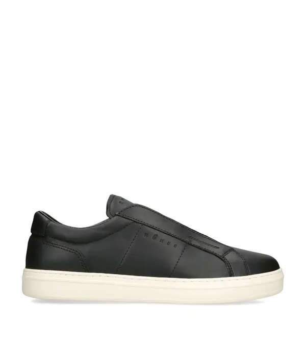 Hogan Leather Slip-on Sneakers