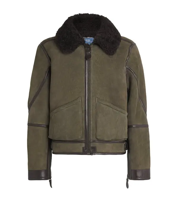 Polo Ralph Lauren Shearling Flight Jacket