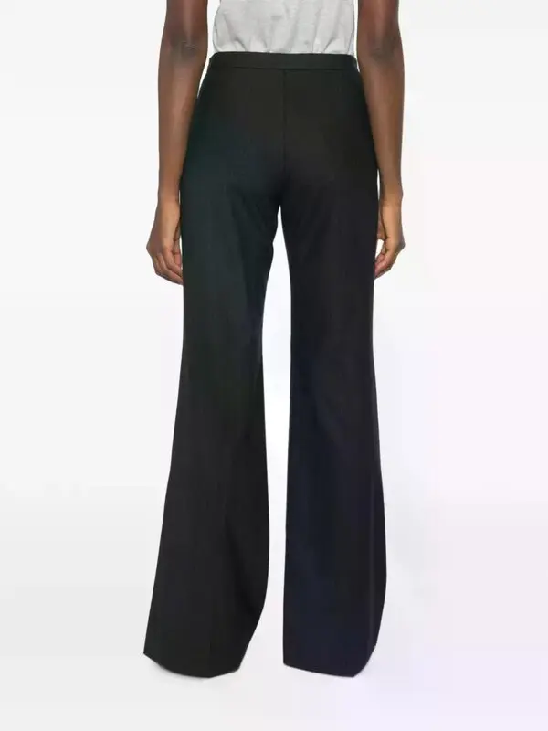 Sandro Pinstriped Wide Leg Trousers